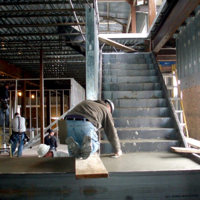 Metal Stair Landing Pans | Stair Pans - SC&S