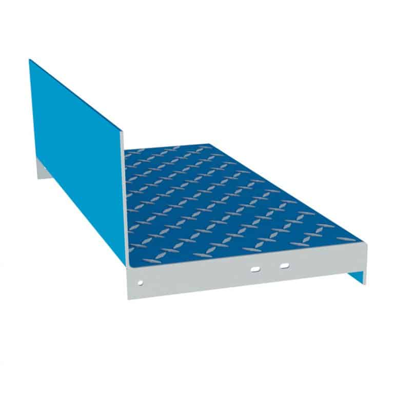 Diamond Plate Stair Treads Type 25 - Stair Components & Systems