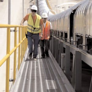 Grit Strut Walkway | Galvanized - Stair Components & Systems