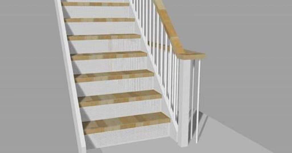 Custom Perforated Stairpans for a Home Remodeling Project