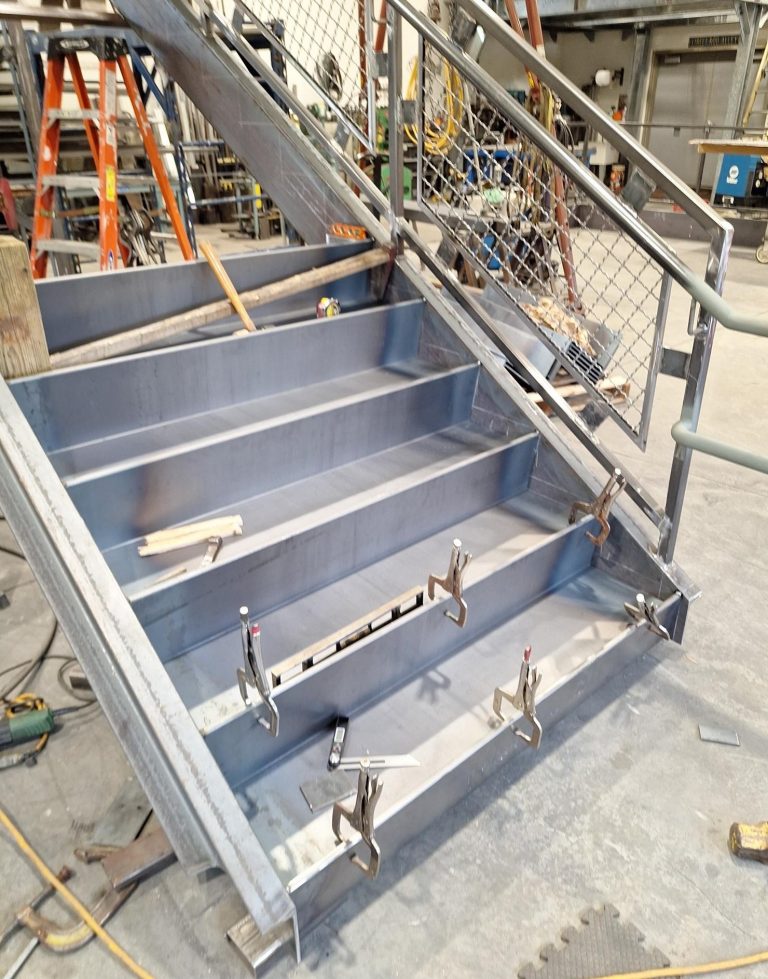 How to Construct Staircase: Step-by-Step Metal Staircase Building | SC&S
