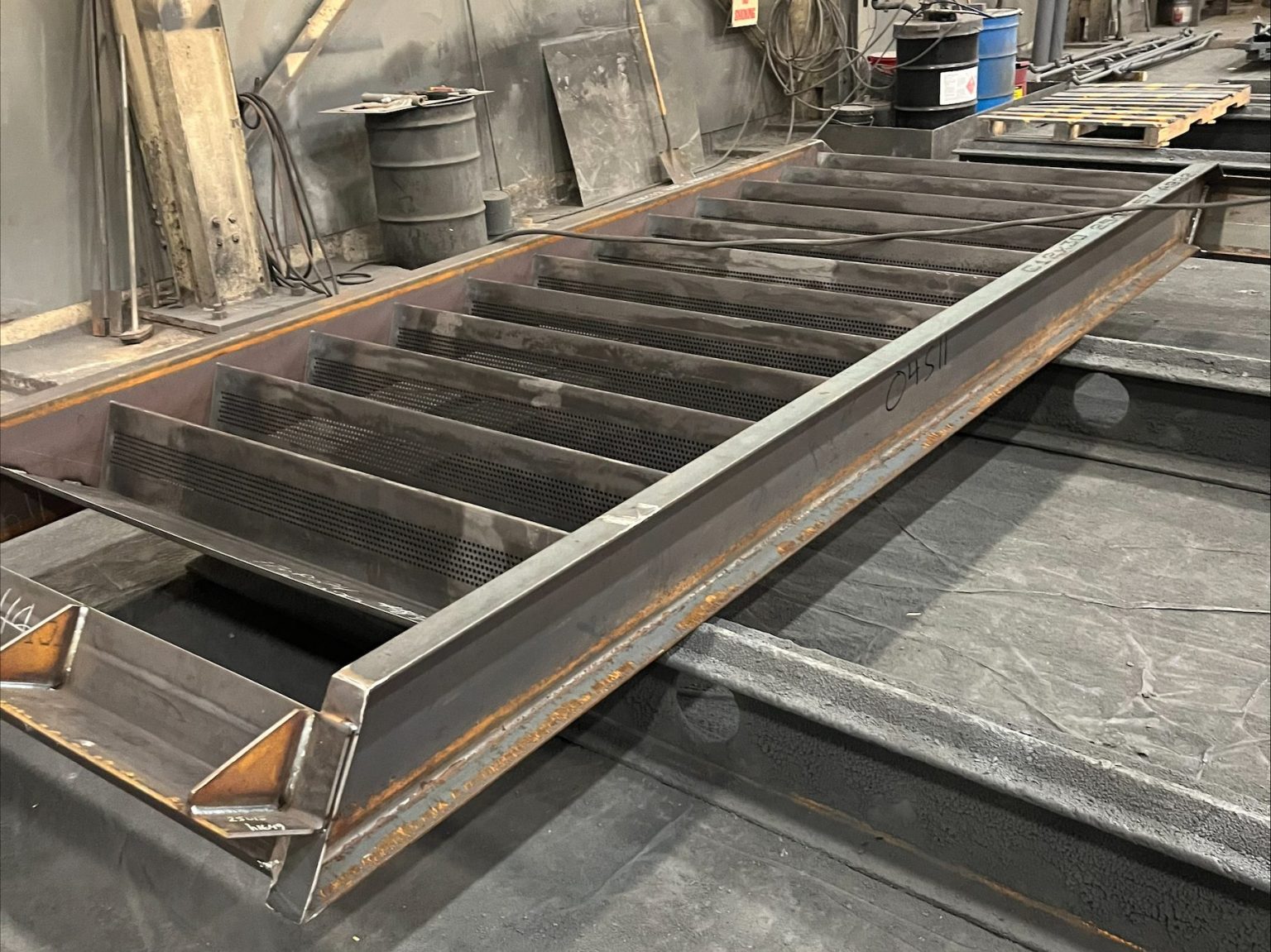 Steel Pan Stair Project Case Study | Fast Fabrication & Delivery | SCS